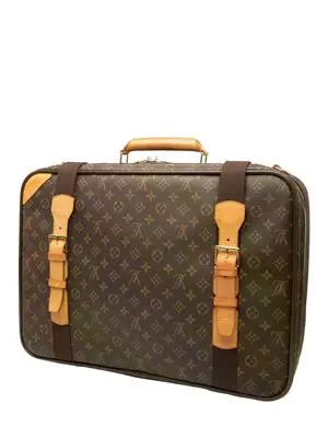 LOUIS VUITTON 2002 Monogram Satellite 53 Travel Bag - Brown