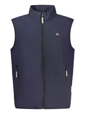 NORWAY 1963 Logo-patch Zip-up Jacket - Blue