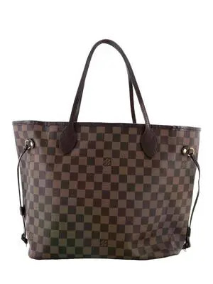 LOUIS VUITTON Neverfull Nm Damier Mm Tote Bag - Brown