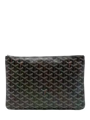 Goyard 2018 Goyardine Senat Mm Clutch Bag - Black