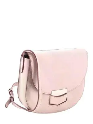 Celine Trotteur Grainy Leather Small Crossbody Bag - Neutrals