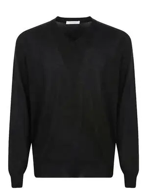 CRUCIANI V-neck Sweater - Black