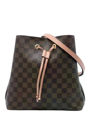 LOUIS VUITTON 2020 Damier Ebene Neonoe Mm Bucket Bag - Brown