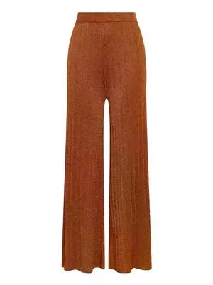 MALÌPARMI Ribbed-knit Trousers