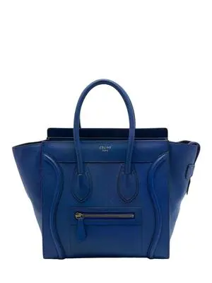 CELINE 2014 Micro Drummed Calfskin Luggage Tote Bag