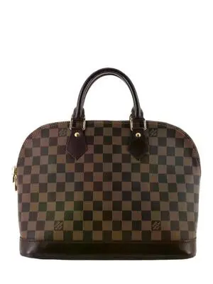 LOUIS VUITTON Alma Handbag Damier Pm Satchel - Brown