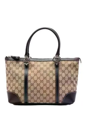 Gucci 2016-2026 Gg Canvas Lovely Tote Bag - Neutrals