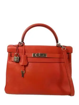 Hermès 2017 32 Kelly Shoulder Bag - Red
