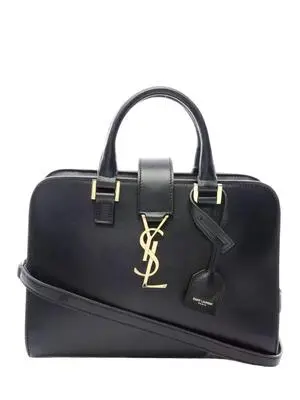 Saint Laurent 2010s Baby Cabas Two-way Handbag - Black