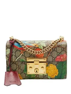 GUCCI Small Padlock Tian Crossbody Bag