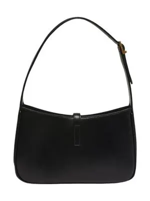 Saint Laurent Le 5 À 7 Leather Shoulder Bag Black