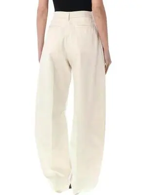 THELATEST Dina Wide-leg Tailored Trousers - Neutrals