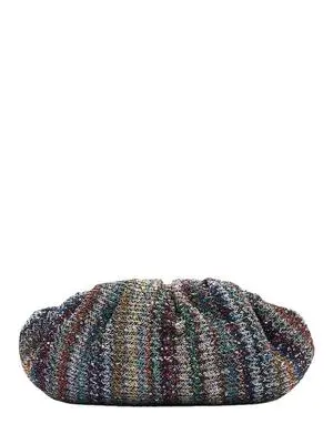 Missoni Sequined Knitted Clutch - Multicoloured