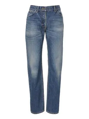 THE ROW Dinni Straight Jeans - Blue