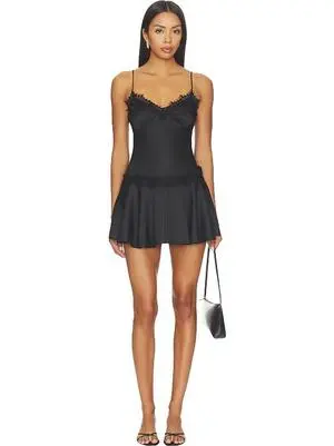 MORE TO COME Rylan Mini Dress - Black