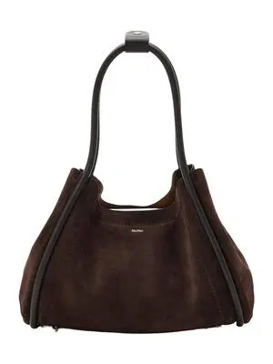 Max Mara Marine Suede Bag - Brown
