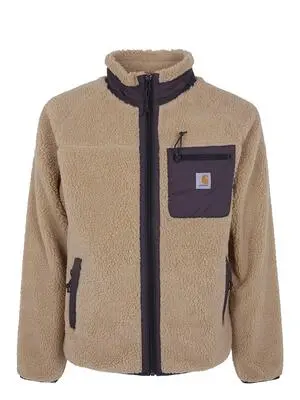 Carhartt Work In Progress Pile Jacket "prentis Liner - Brown