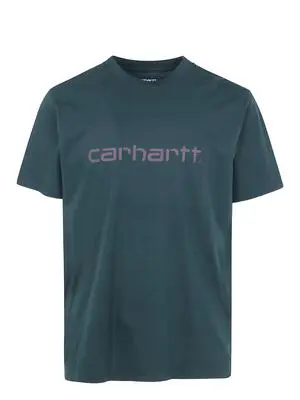 Carhartt Work In Progress T-shirt "script - Brown