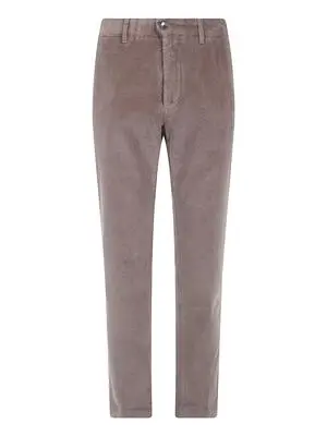 Incotex Chino Pants Classic Regular Chino - Brown