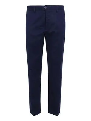 Incotex Chino Trousers Regular "classic Regular Chino - Blue
