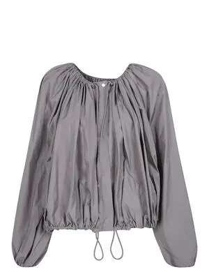 TOTEME Coat Gathered "parachute - Gray