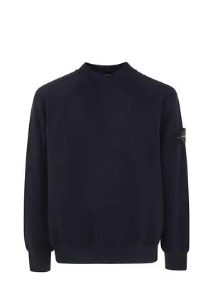 Stone Island Sweatshirt Round Neck - Black
