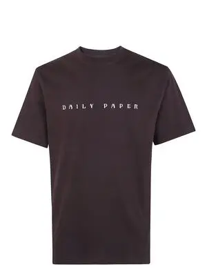 DAILY PAPER T-shirt "alias Sias" Brown
