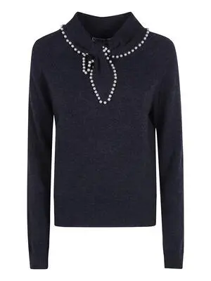 Essentiel Antwerp Sweater Beaded "kasa - Gray