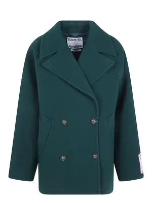 Essentiel Antwerp Oversized Coat "kidney - Green