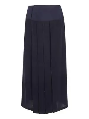 Yohji Yamamoto Skirt L Under "l Under Skirt For Kimono - Black