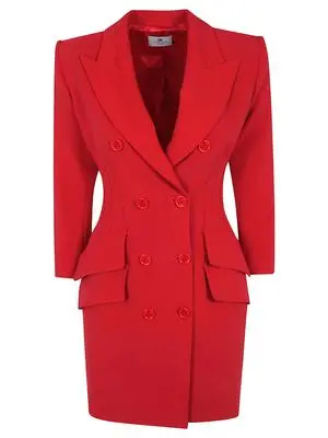 Elisabetta Franchi Mini Dress - Red