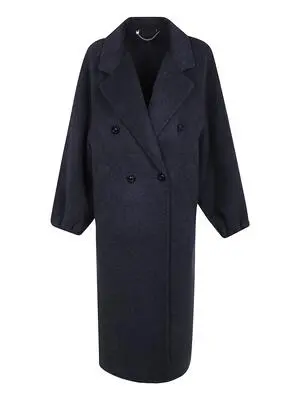 GIOVANNI PARIS Coat Anthracite Grey Ola - Gray