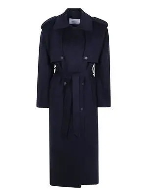 IVY OAK Wool Coat "camerona - Blue