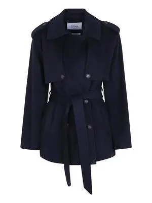 IVY OAK Cotton Coat "junemarie - Blue