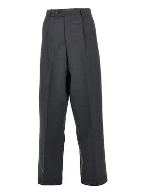 MFPEN Patch' Tropical Wool Pants An - Grey