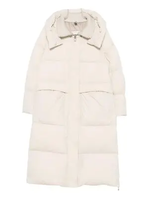 DUNO Duno Long Quilted Parka White