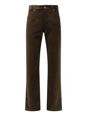 Loewe Velvet Trousers - Brown