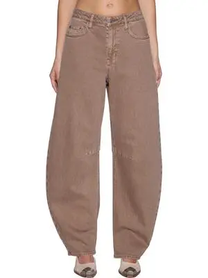 KSUBI BARREL JEAN STONE TAN