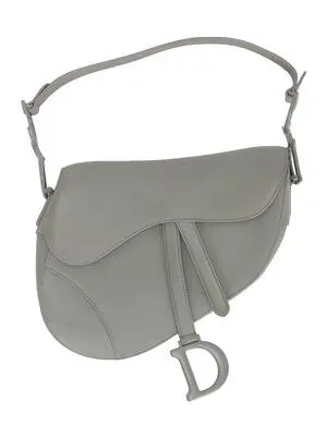 Dior Ultra Matte Saddle Bag - Grey