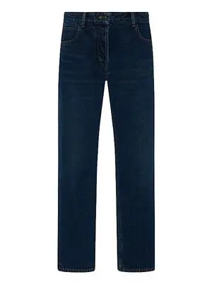 THE ROW Riaco Straight-leg Mid-rise Jeans - Indigo