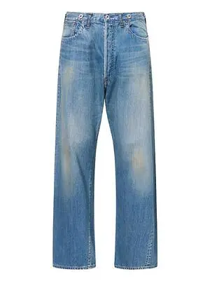 A.PRESSE No.22 Wash Wide Denim Jeans - Indigo
