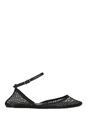 Christopher Esber Minette Mesh Ballet Flats - Black