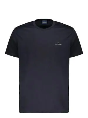 Paul & Shark Cotton T-shirt With Logo - Blue