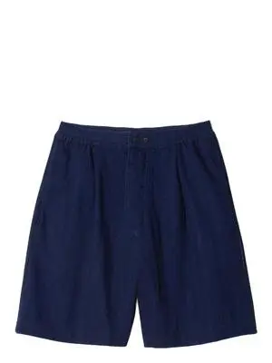 Jacquemus Jacquard Mini Le Short Of-nîmes Venice Shorts - Darknavy