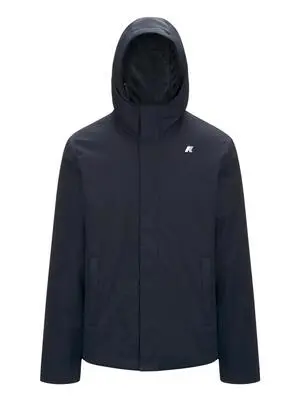 K-WAY Inspired Lightweight Water-resistant Coat - Navy