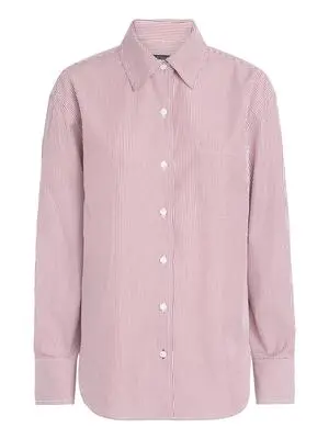 Rag & Bone Cotton Connie Shirt - Pink
