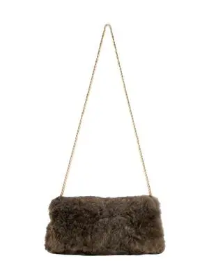 WEICH Royal Alpaca Wool Manu Pocket Muff - Brown