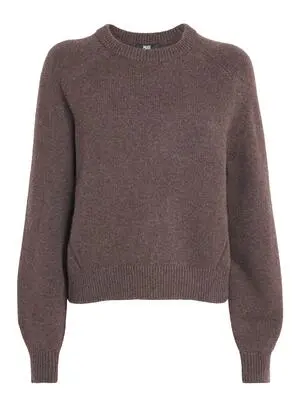 Paige Merino Wool-blend Zaire Sweater - Brown