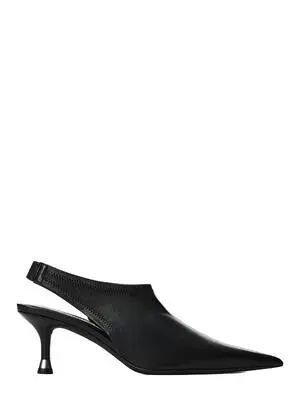 Alexander Wang Fei 65mm Stretch Sling Back - Black