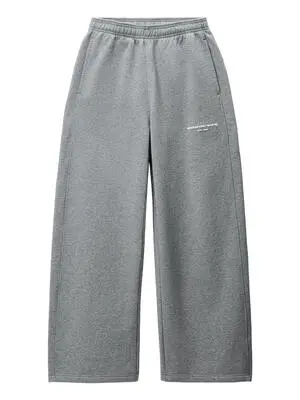Alexander Wang Logo Print Mid-rise Relaxed Sweatpant - Sidewalk